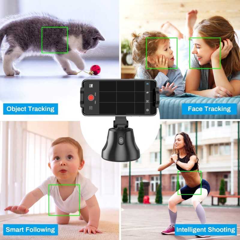 Auto Smart Shooting Selfie Stick Intelligent Follow Gimbal AI ...